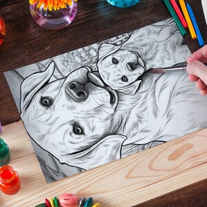 Farm Animals Coloring Pages for Kids, Farm Animals Coloring Book ...