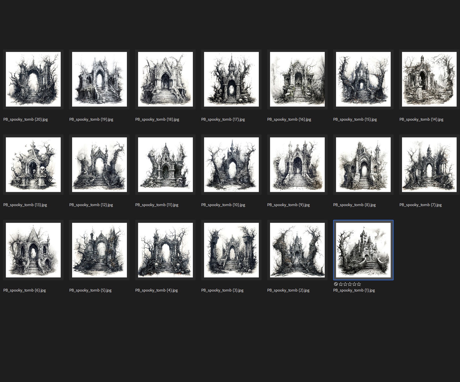 Spooky Tomb Clipart for Commercial Use, Halloween Clipart, Halloween ...