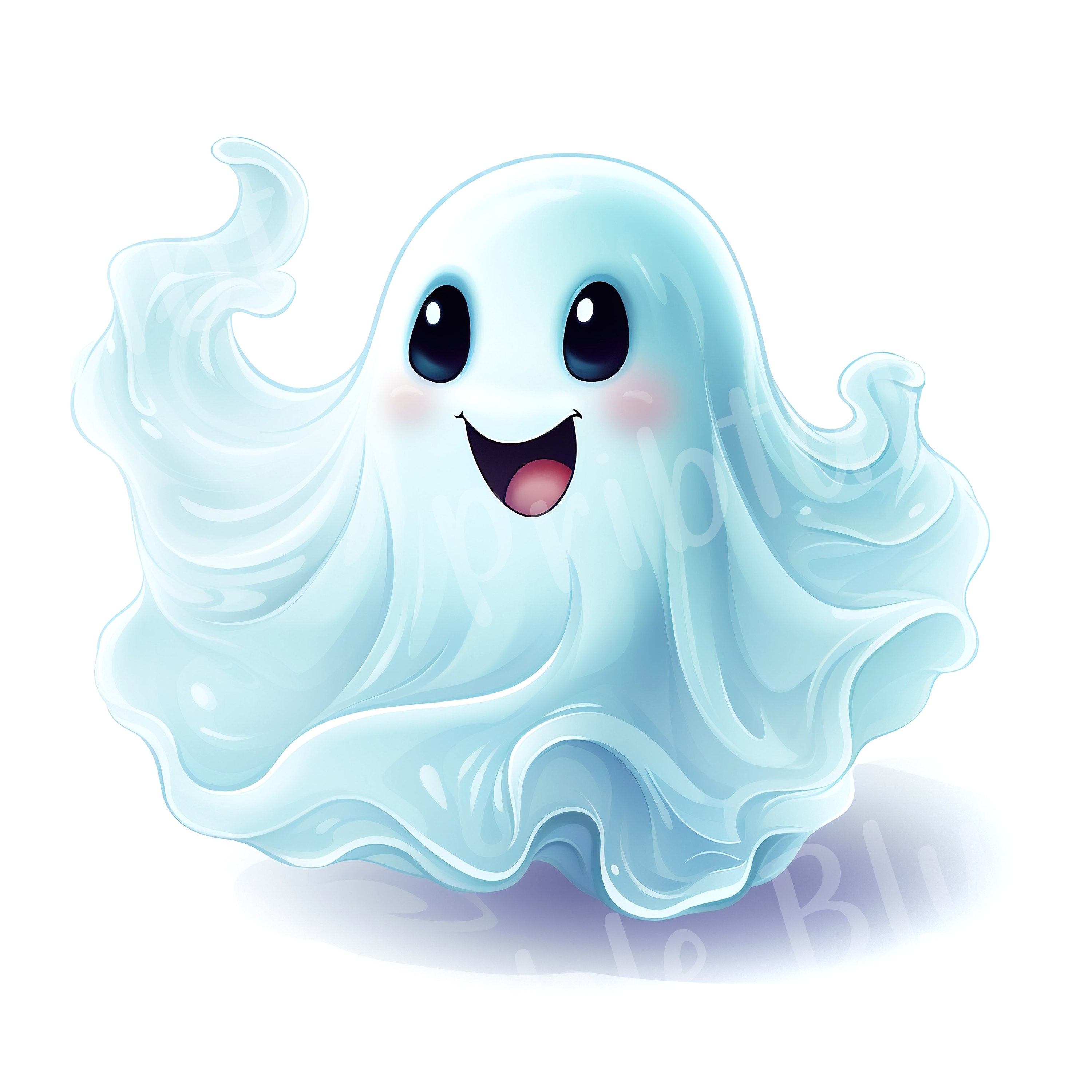 Cute Ghost Clipart Halloween Clip Art Bundle Clip Art for - Etsy Australia