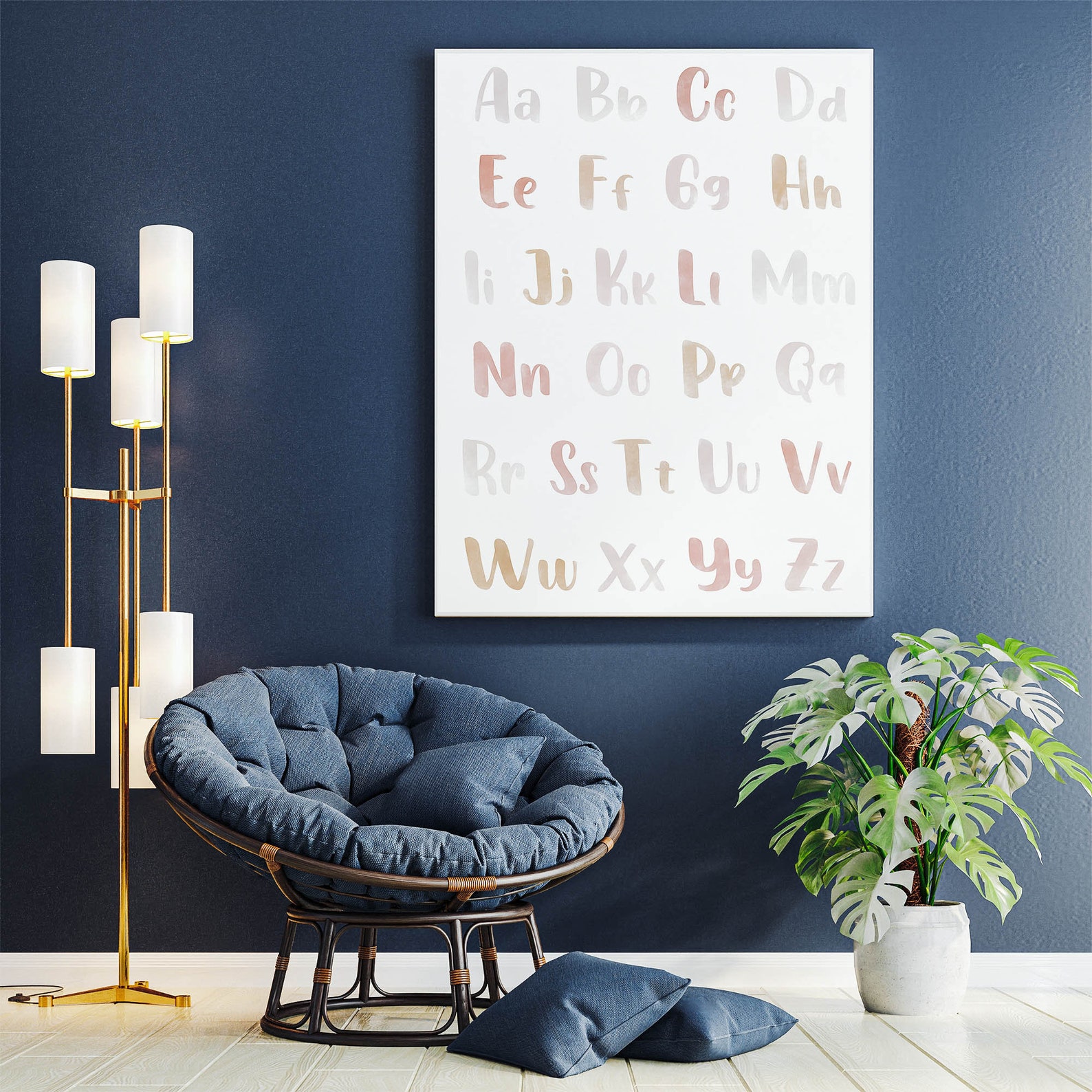 ABC Poster Alphabet Poster Classroom Poster Nursery Wall - Etsy