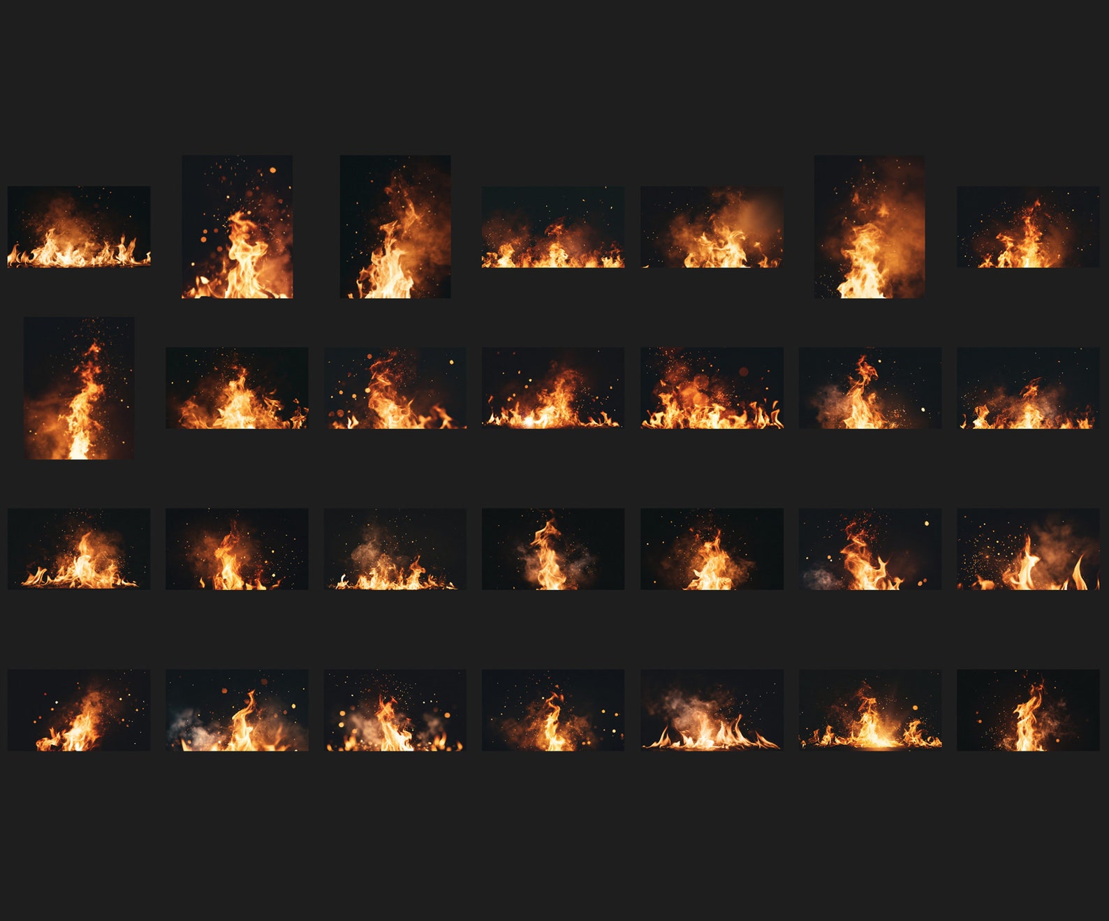 Fire and Flames Overlays, Inferno Flames Effect, Hell's Fire Overlays ...