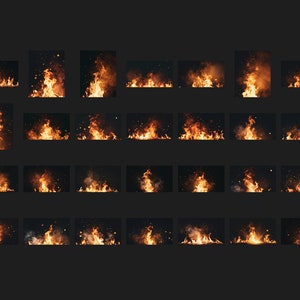 Fire and Flames Overlays, Inferno Flames Effect, Hell's Fire Overlays ...