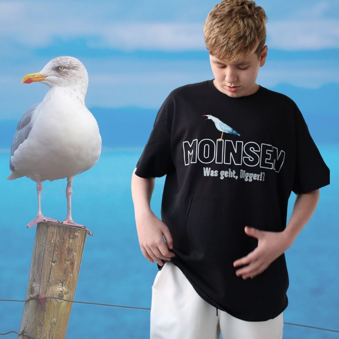 Moinsen What's Up, Digger Shirt Hello Hamburg Design T-shirt Funny ...