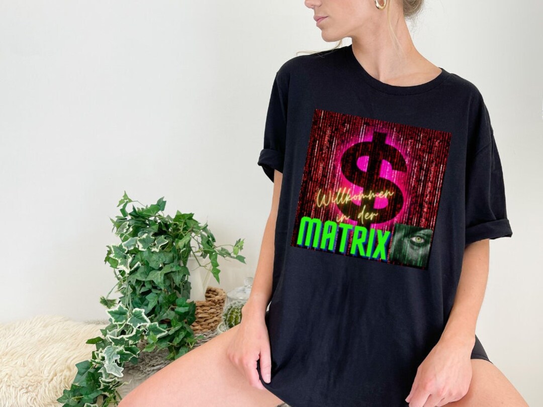 MATRIX Welcome to the Matrix T-shirt Matrix Code Shirt Eat the Bug ...