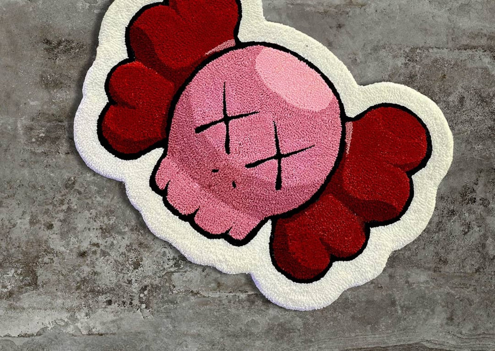 KAWS Rug Kaws Tufted Rug Custom KAWS Rug Custom Tufted Rug - Etsy