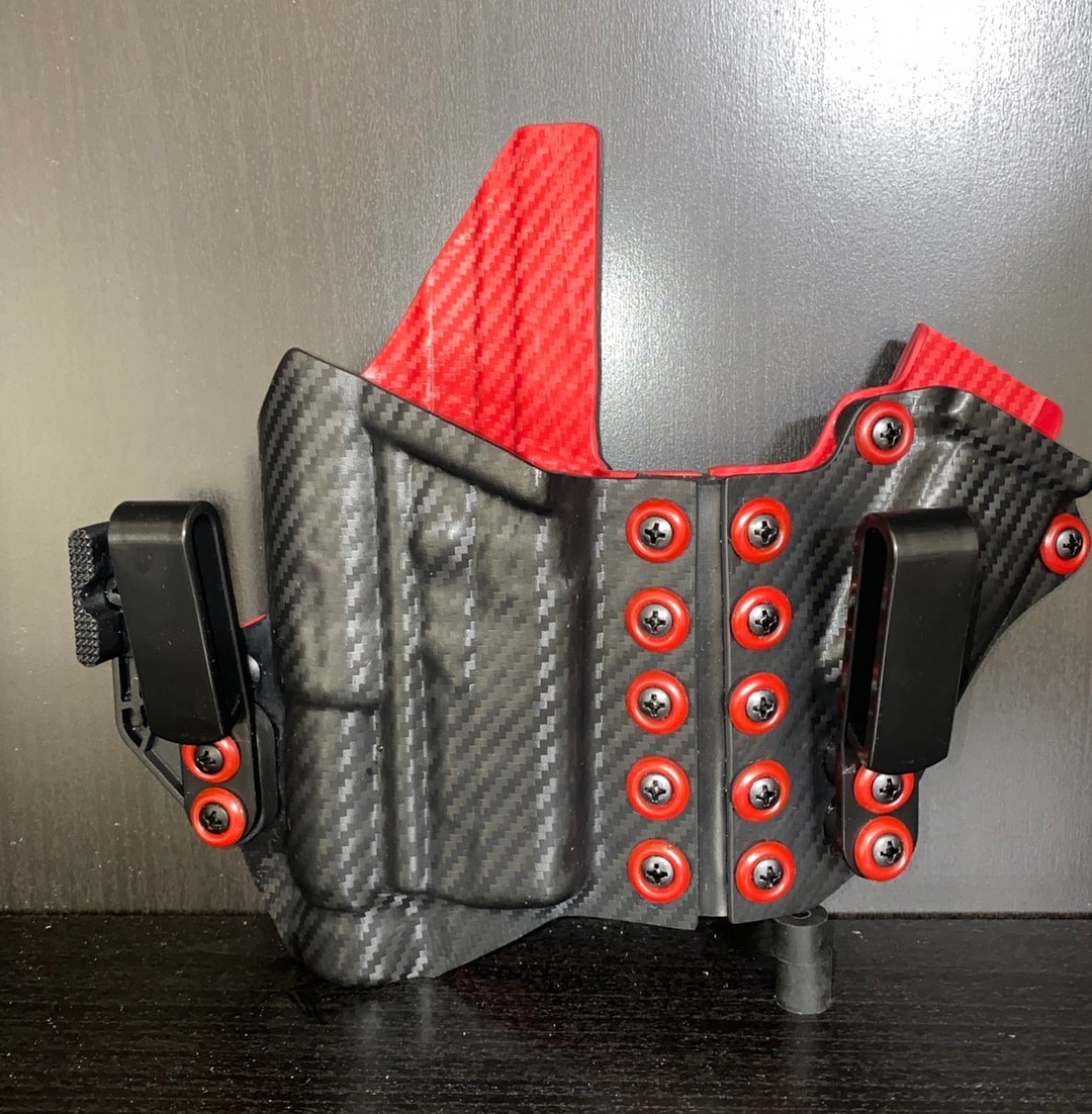 Glock 19, 23, 32, 45 & 19X W/ Olight Baldr Pror, Appendix Sidecar Style ...