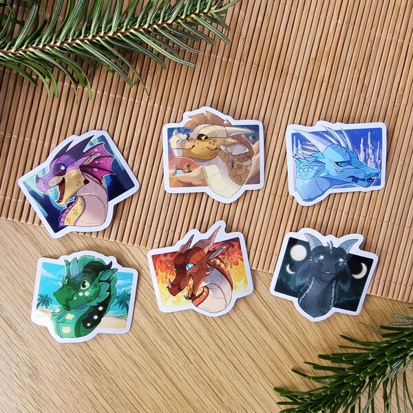 Wings of the Fire Sticker - Etsy