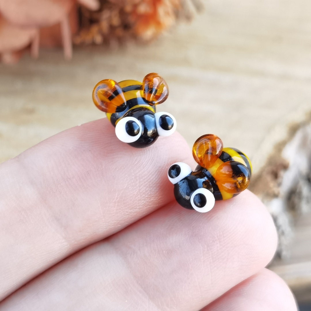 Queen Bee Figurine Miniature Bee Gifts Honey Bee Decor Bumble Bee Gift ...