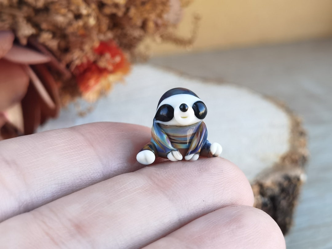 Sloth Desk Decor Gifts Glass Figurines Valentine Sloth Figurine Baby ...