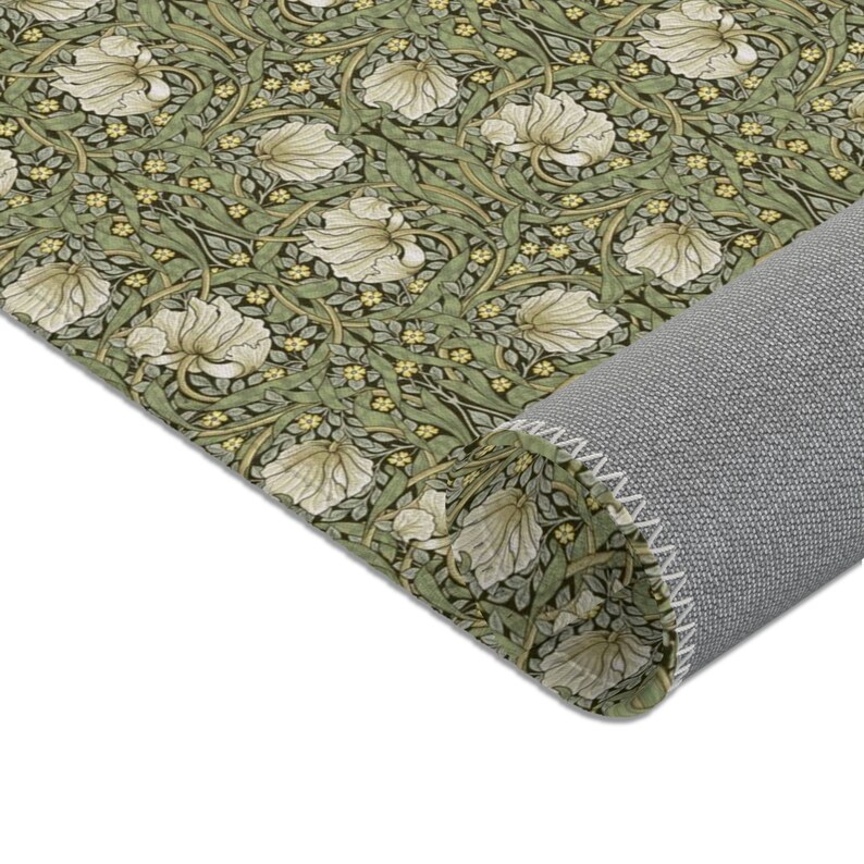 William Morris Pimpernel Area Rug Art Nouveau Rug Arts and - Etsy