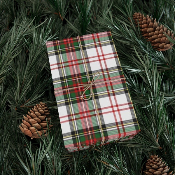 Tartan Paper - Etsy