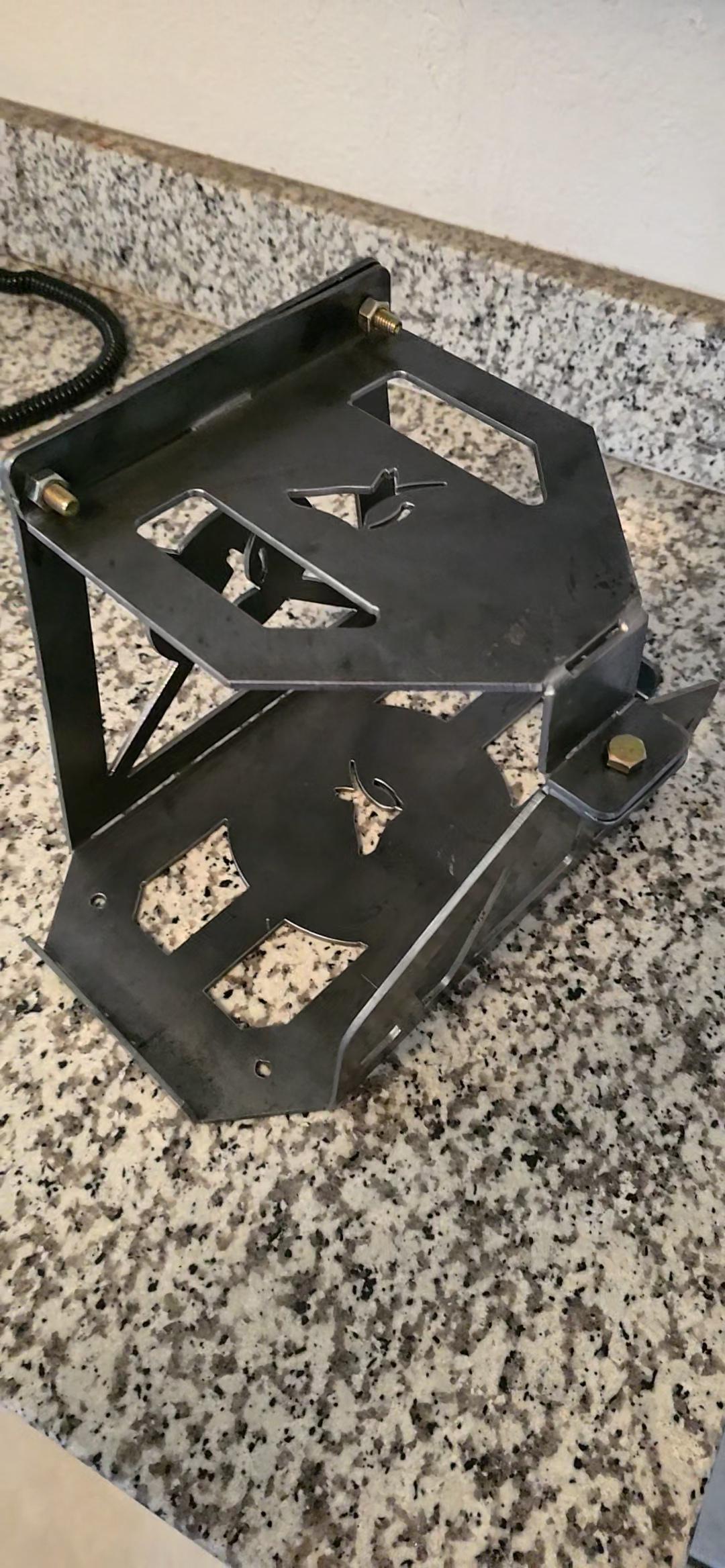 Metal Battery Box / Tray for Optima DH7 Battery / Group 94R Bolt Down ...