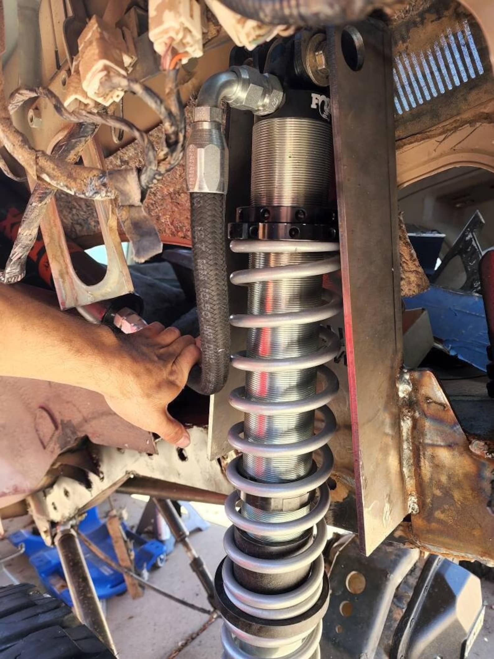 16" 18" or 20" Coilover Shock Strut Tower (set of 2) ) for 2.5 or 2.0 ...