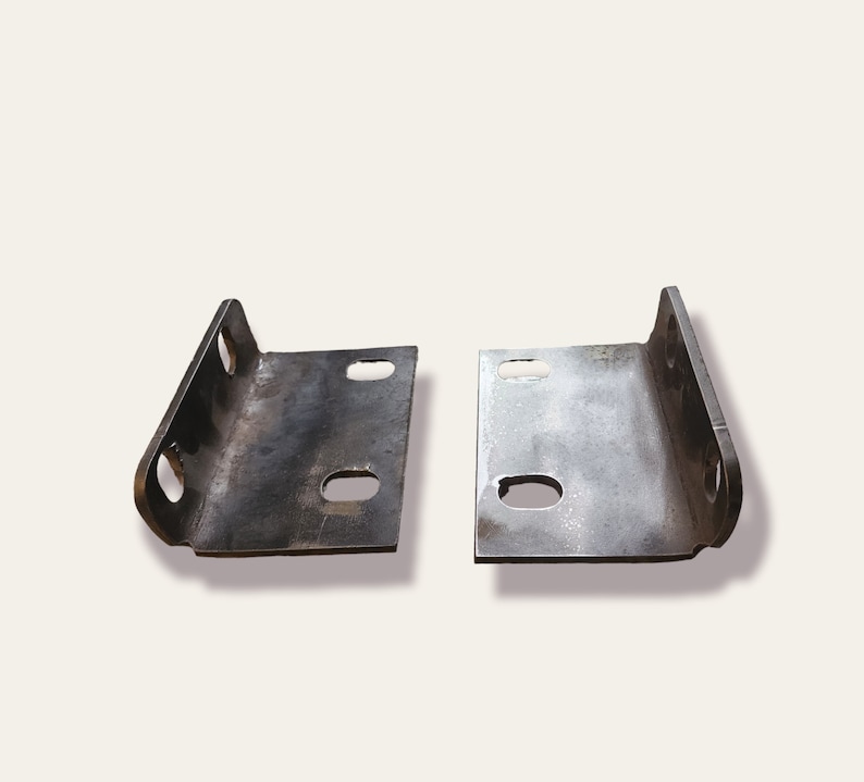 Heavy Duty Front Bumper Tie in Inner Frame L Brackets for JEEP Cherokee ...