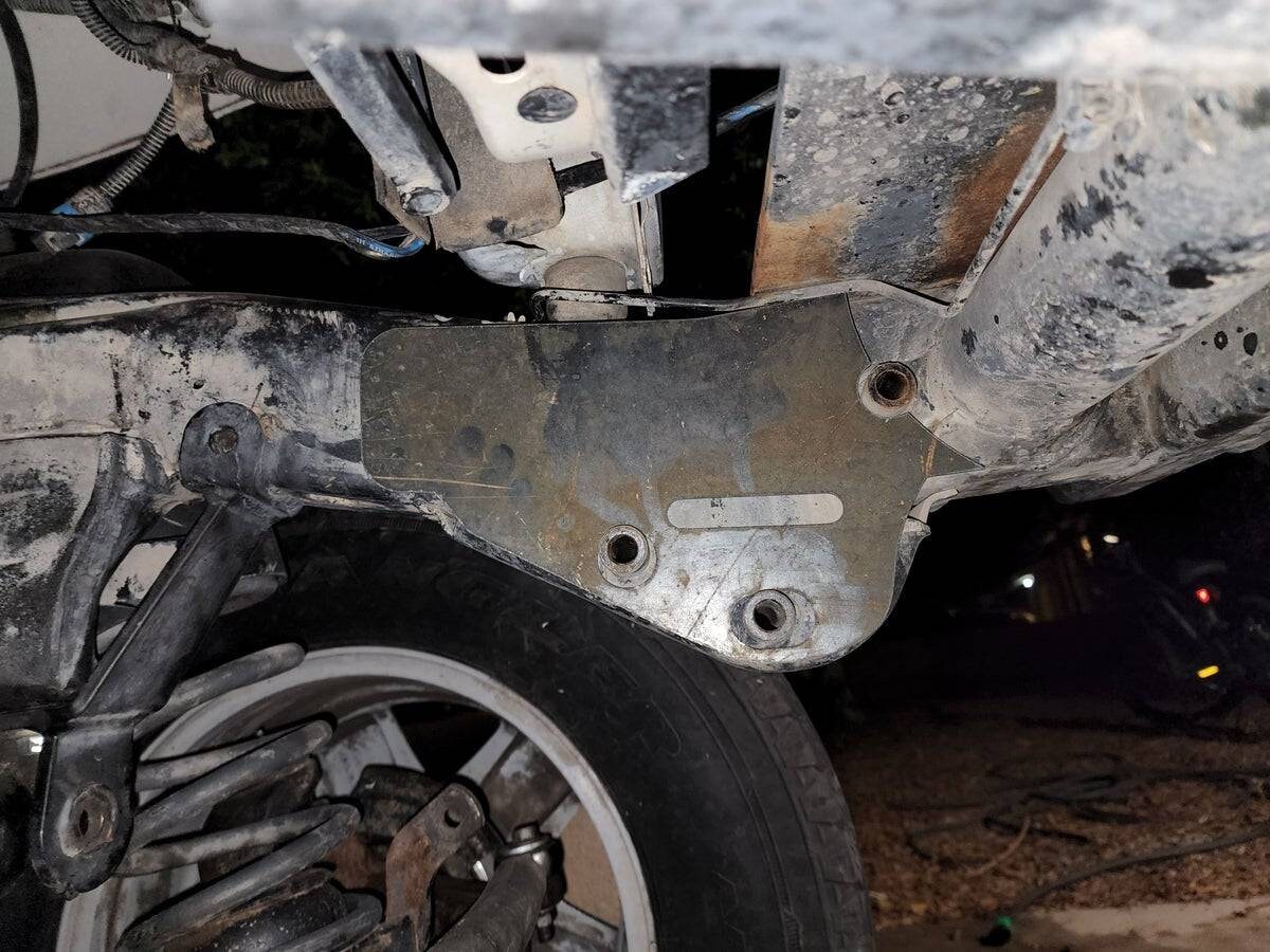 Steering Gear Box Reinforcement Plates for Jeep TJ Wrangler 1997 - 2006 ...