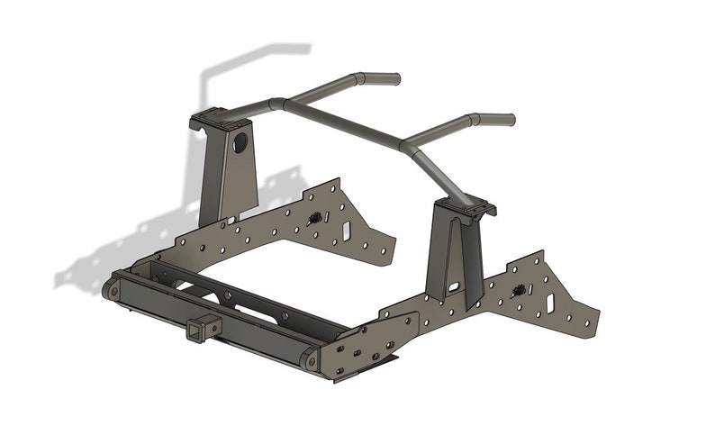 Front Coilover Towers for Jeep Cherokee XJ 12" 14" or 16" Air Shock ...