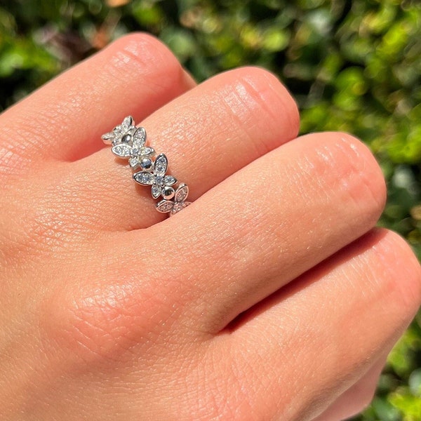 Butterfly Ring - Etsy
