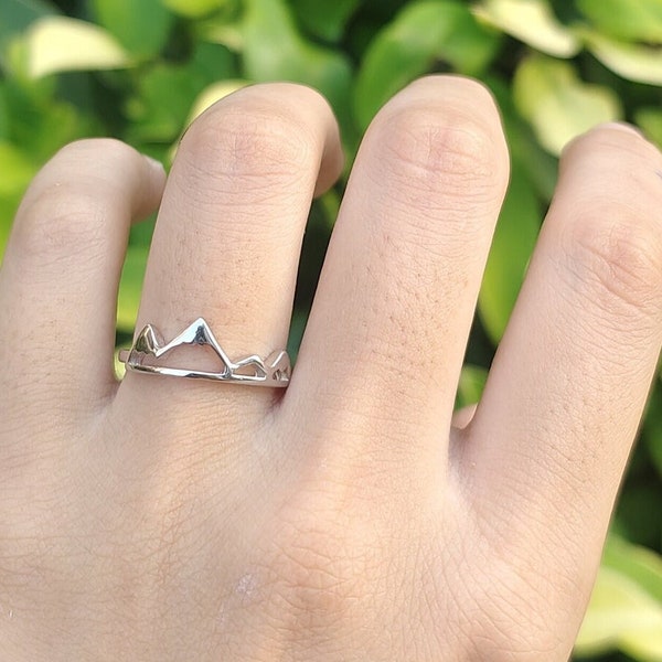 Mountain Ring - Etsy