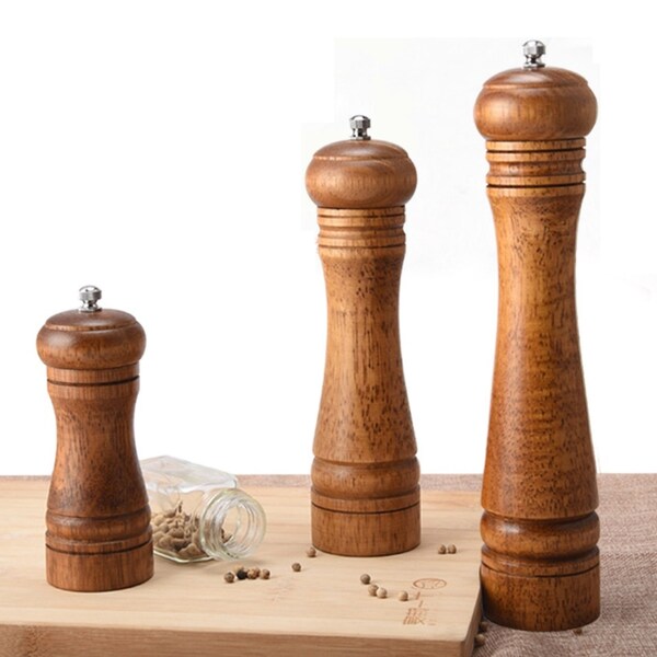 Wooden Pepper Mill - Etsy