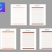 Brown Notes Page Printable, Printable Notes Page, Notes Pad, Bundle ...