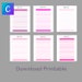 Notes Page Printable, Printable Notes Page, Notes Pad, Bundle Note ...