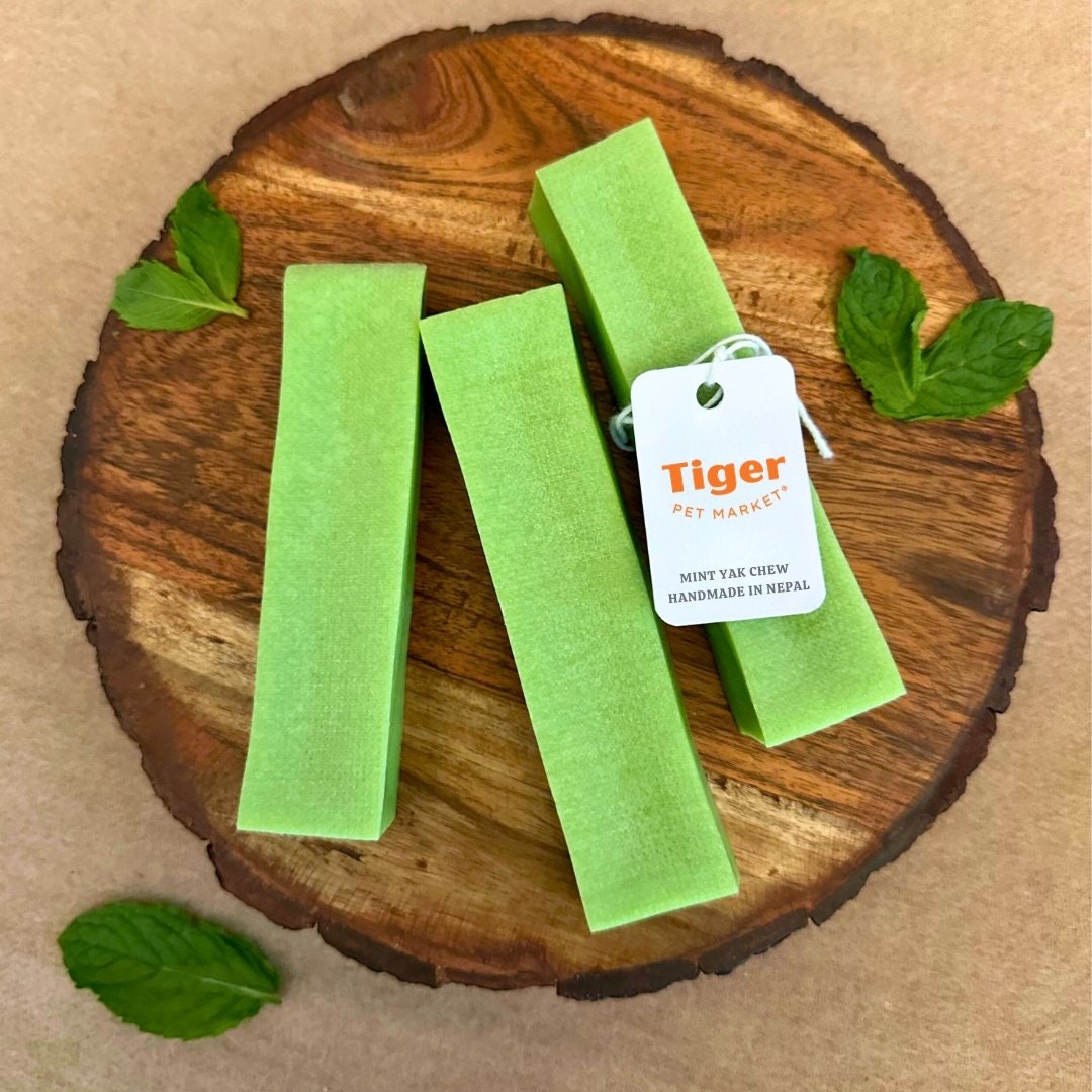 Mint Yak Chew for Dogs, Handmade and All Natural Dog Treats - Etsy