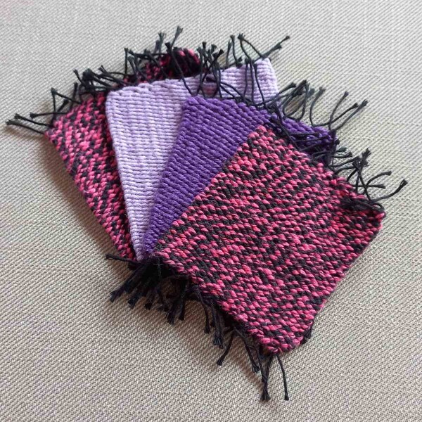 Hand Woven Coasters - Etsy