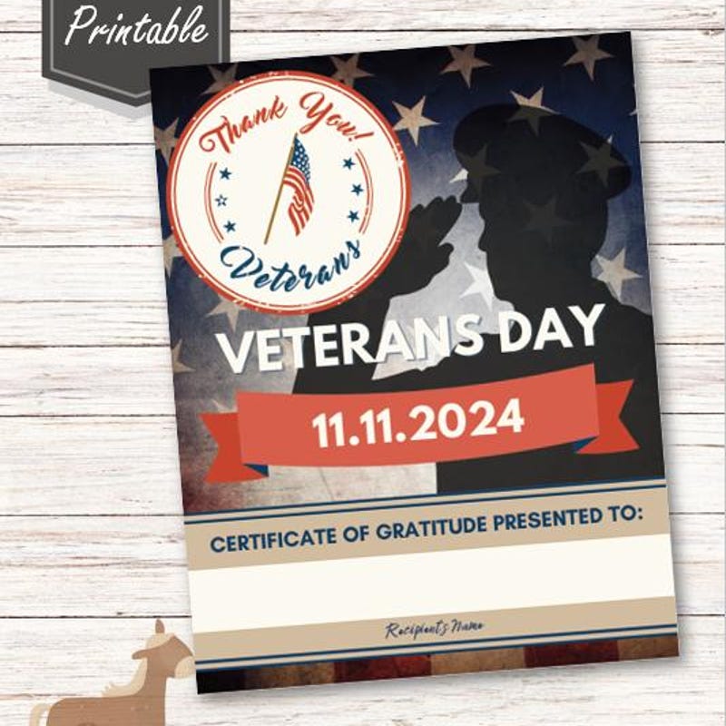Veterans Day Decor - Etsy
