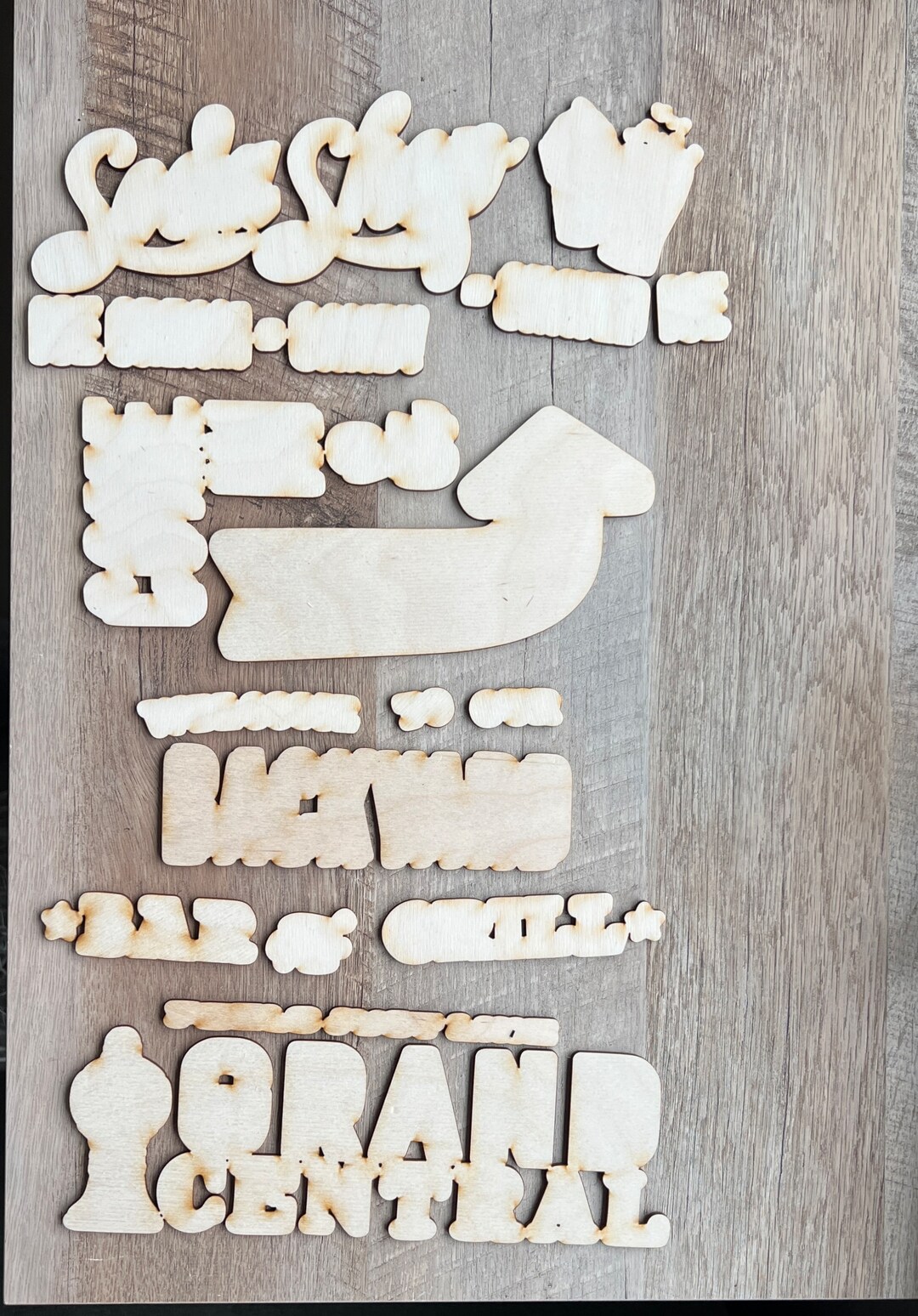 Come in & Hang Out, Unfinished Wood Cutouts Match Transfer/stencil, DIY ...