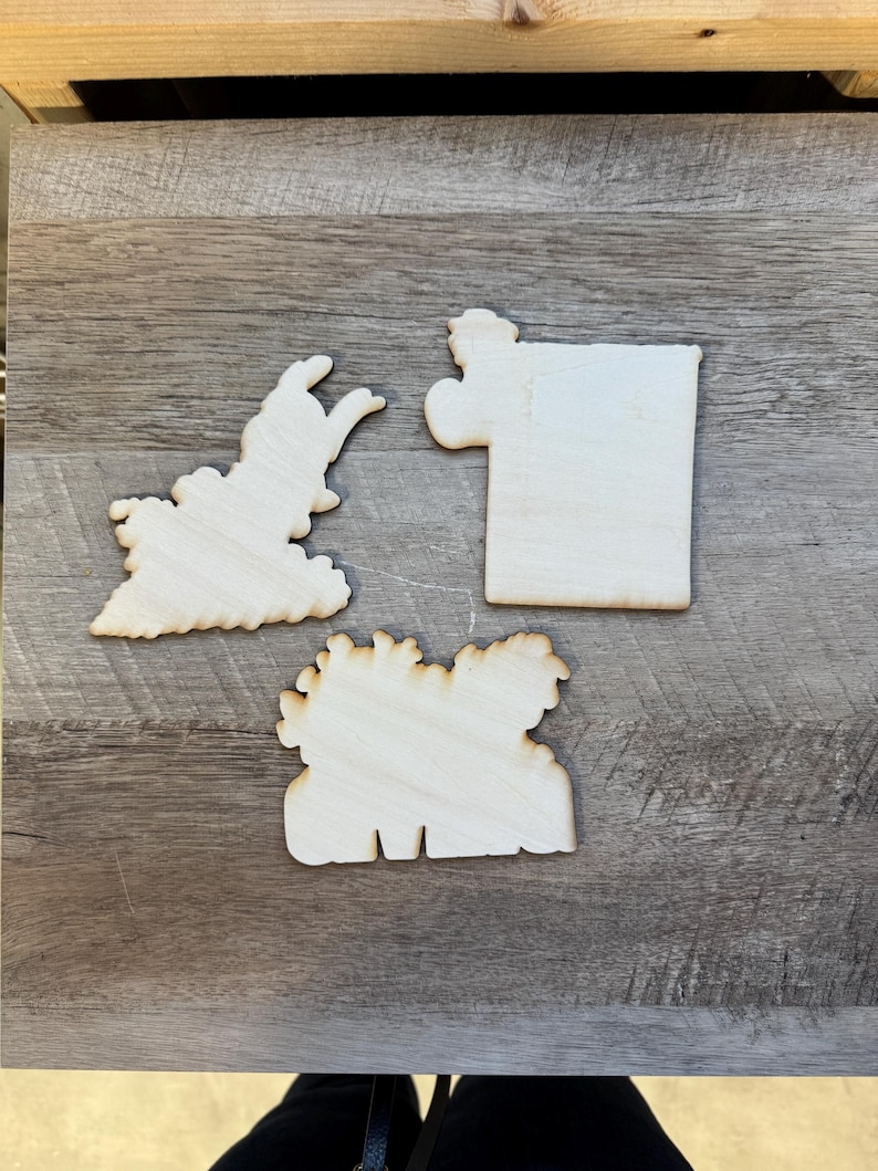 Peanuts - Be Giving Wood Cutouts, DIY Unfinished Stencil/transfer ...