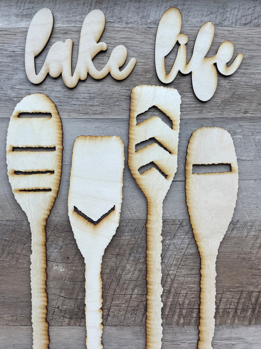 Lake Life, Unfinished Wood Cutouts Match Transfer/stencil, DIY - Etsy