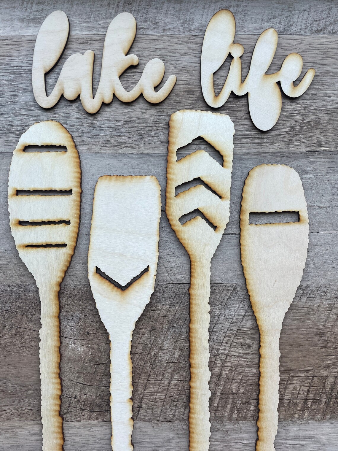 Lake Life Unfinished Wood Cutouts Match Transfer/stencil DIY - Etsy