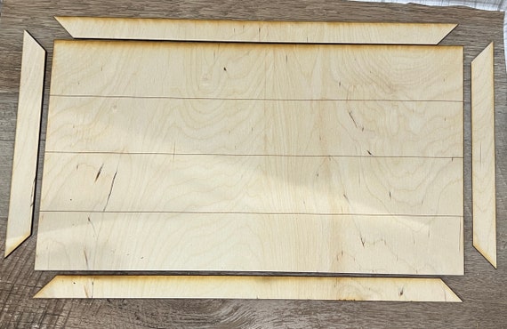 16 X 9 Framed Shiplap Board Sign Surface - Etsy