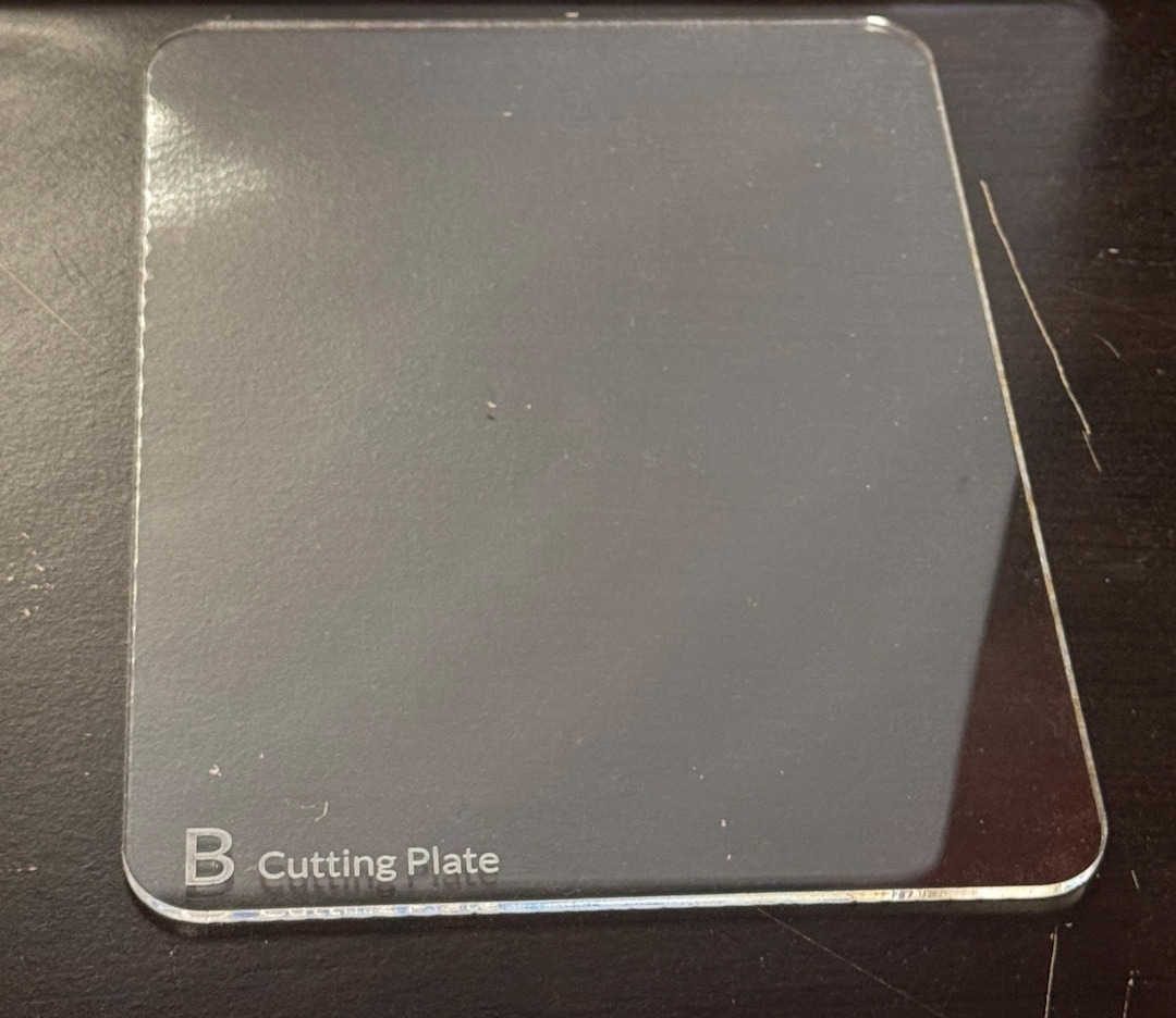 Reusable Acrylic B Plate, Cutting Plate, Die Cuts Cutting Machine Plate ...