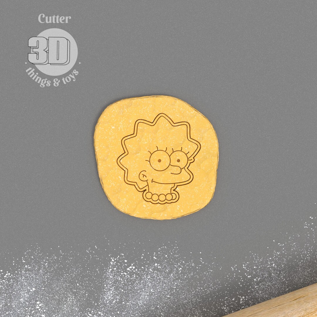 Lisa Simpson silueta calcomanía Famoso Cortador de - Etsy España
