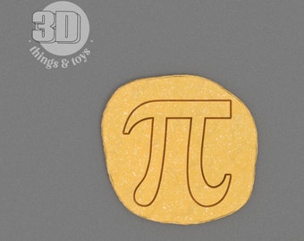 Pi Cookie Cutter From Mini to Large Number 3.14 Polymer Clay Jewelry ...
