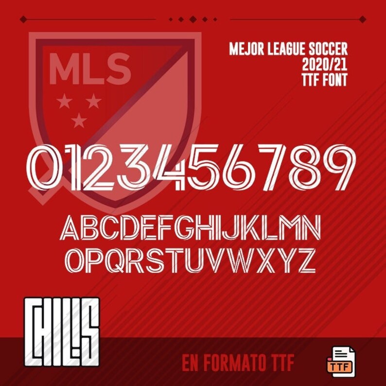 MLS TYPOGRAPHY - Etsy