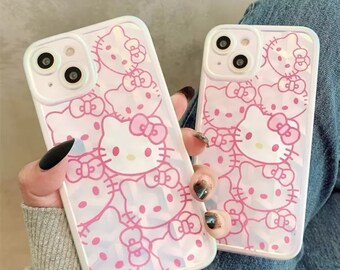 Cartoon Cat Iphone Case - Etsy