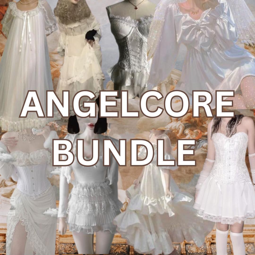 Personalized Angelcore Style Bundle: Second-hand Clothing Mystery Box ...