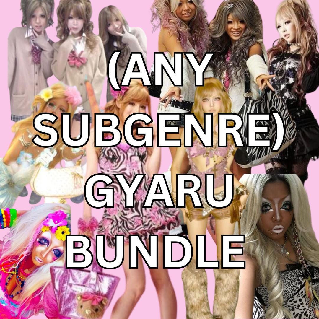 Personalized Gyaru Style Bundle: Japanese Subculture Mystery Box ...