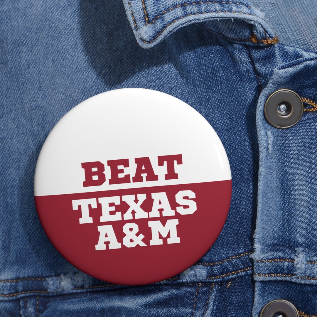 Alabama Gameday Button: BEAT TEXAS A&M - Etsy