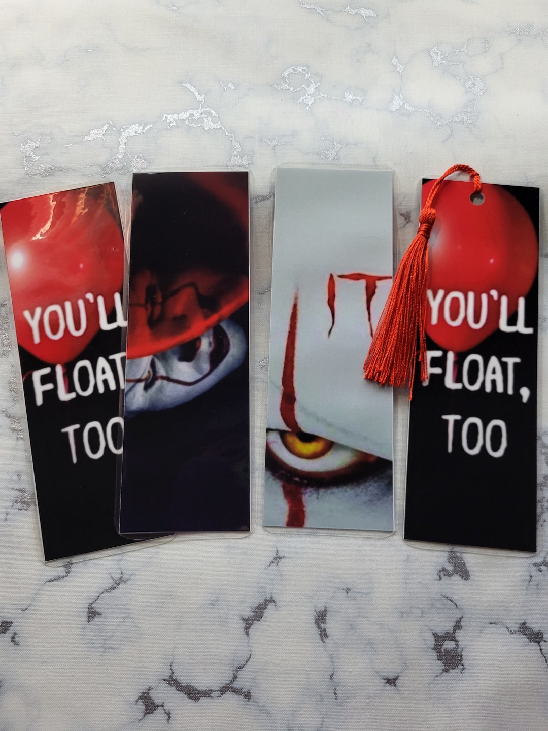 Pennywise Bookmark Horror Movie Bookmark Horror - Etsy