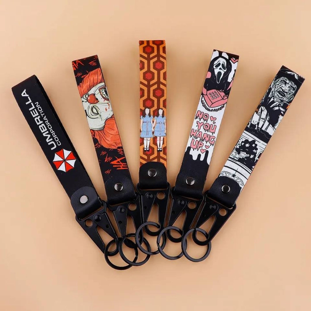 Horror Character Key Tag With Clip and Keyring Horror Accessories ...