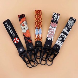 Horror Character Key Tag With Clip and Keyring Horror Accessories ...