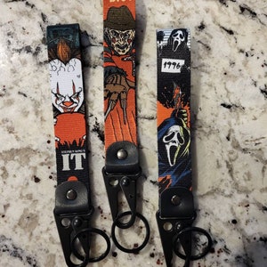 Horror Character Key Tag With Clip and Keyring Horror Accessories ...