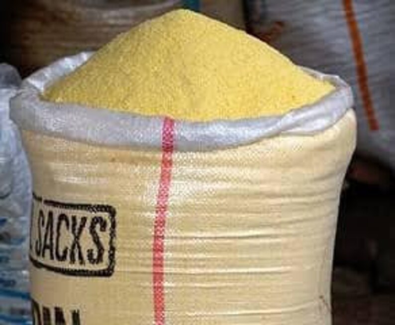 Ibo Yellow Garri for Eba| Crunchy Nigerian Cassava Flakes for Swallow ...