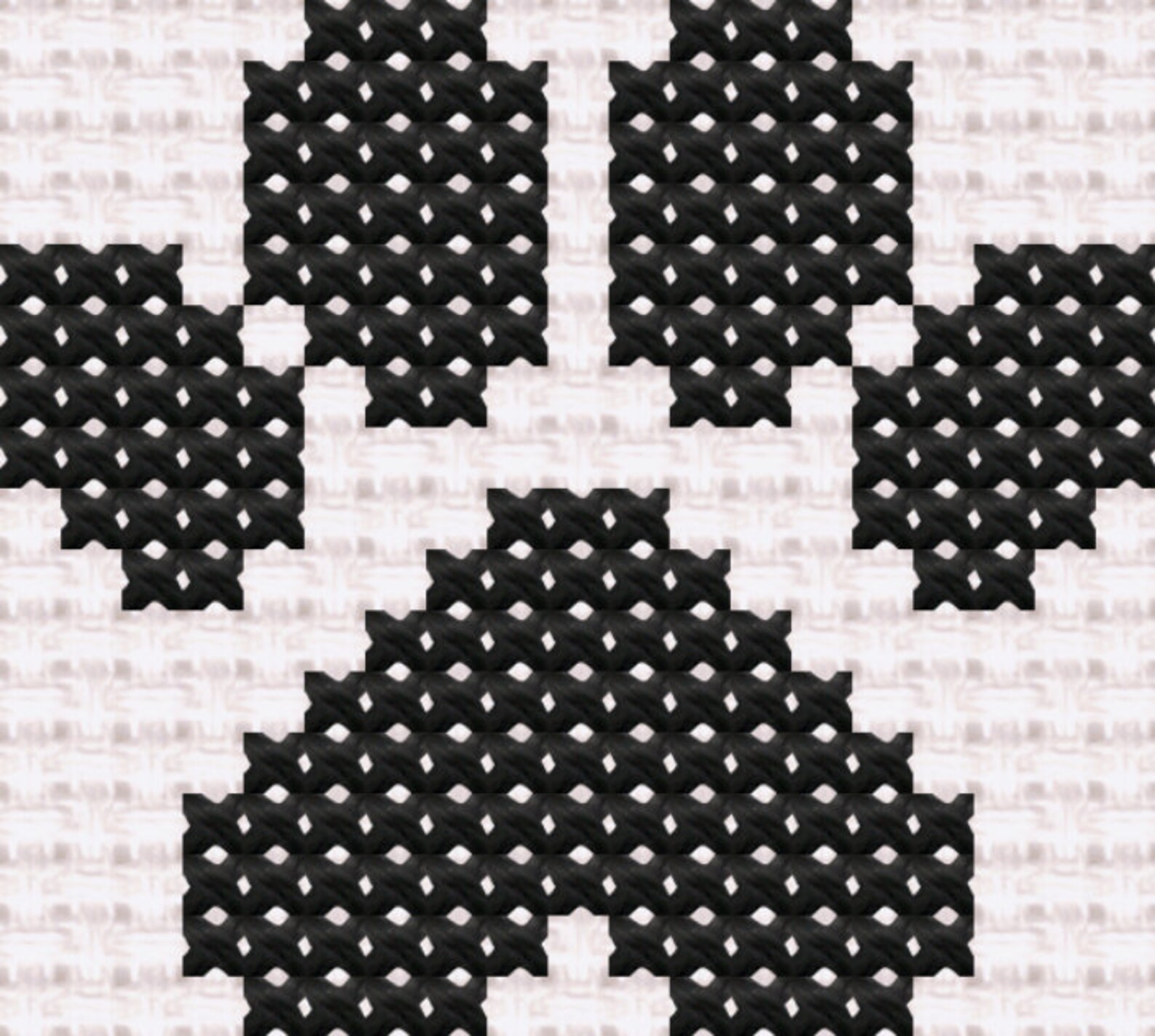 Animal Footprint Cross Stitch Pattern Pack: Pawprint, Cow Hoofprint ...