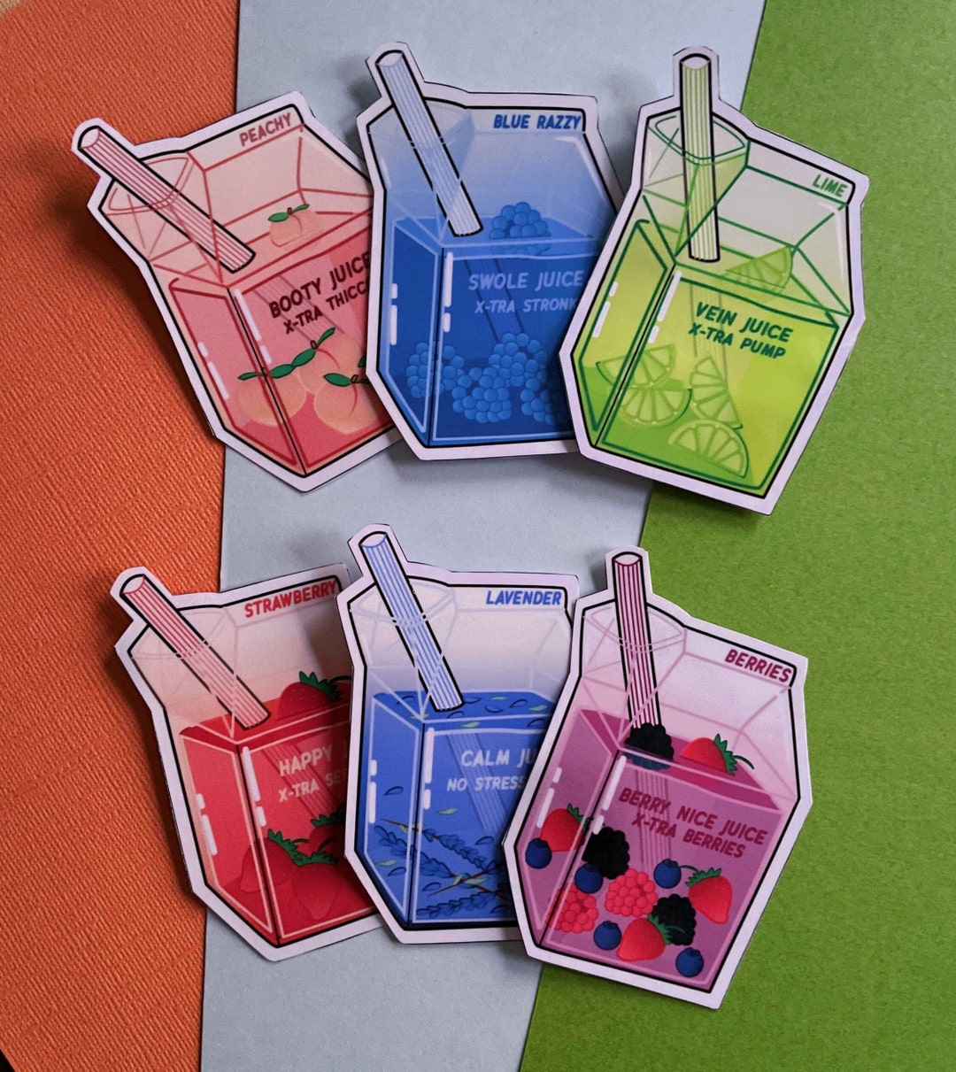 The Juice Box Club Stickers - Etsy