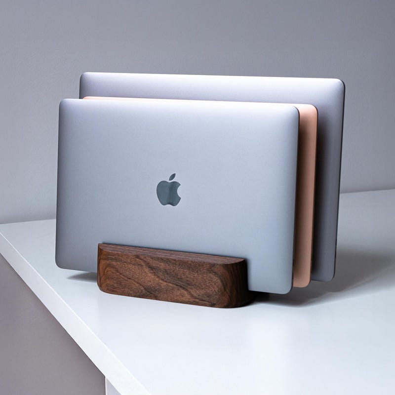 Laptop Vertical Stand Desk - Etsy