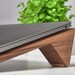 Wood Laptop Stand for Desk, Wooden Laptop Stand Macbook, Wood Stand ...